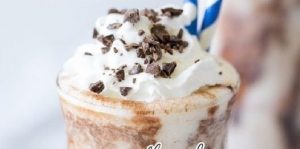 Frozen Mudslide - cool sky food